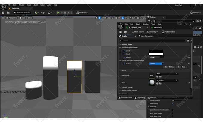 Create dynamic procedural shaders using unreal engine, unity and blender by Deyandnight | Fiverr